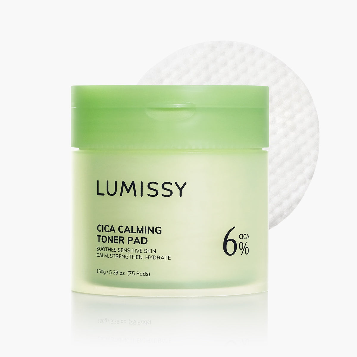 Centella Quick Calming Toner Pad for Sensitive Skin - Lumissy